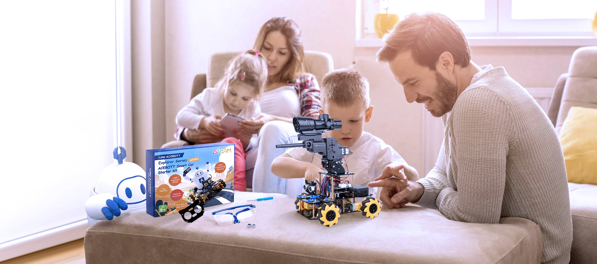 ACEBOTT Official Store | Programmable STEM Kits & DIY Electronics Hub